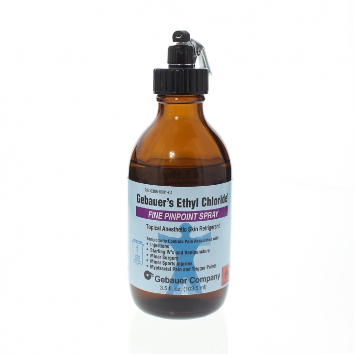 Clint Pharmaceuticals: Ethyl Chloride - Fine Jet - 3.9 Ounce Bottle