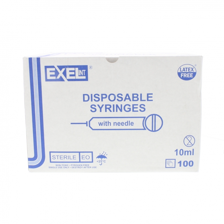 Clint Pharmaceuticals: Exel 10-12cc Syringe w/20g x 1-1/2 Inch Needle ...