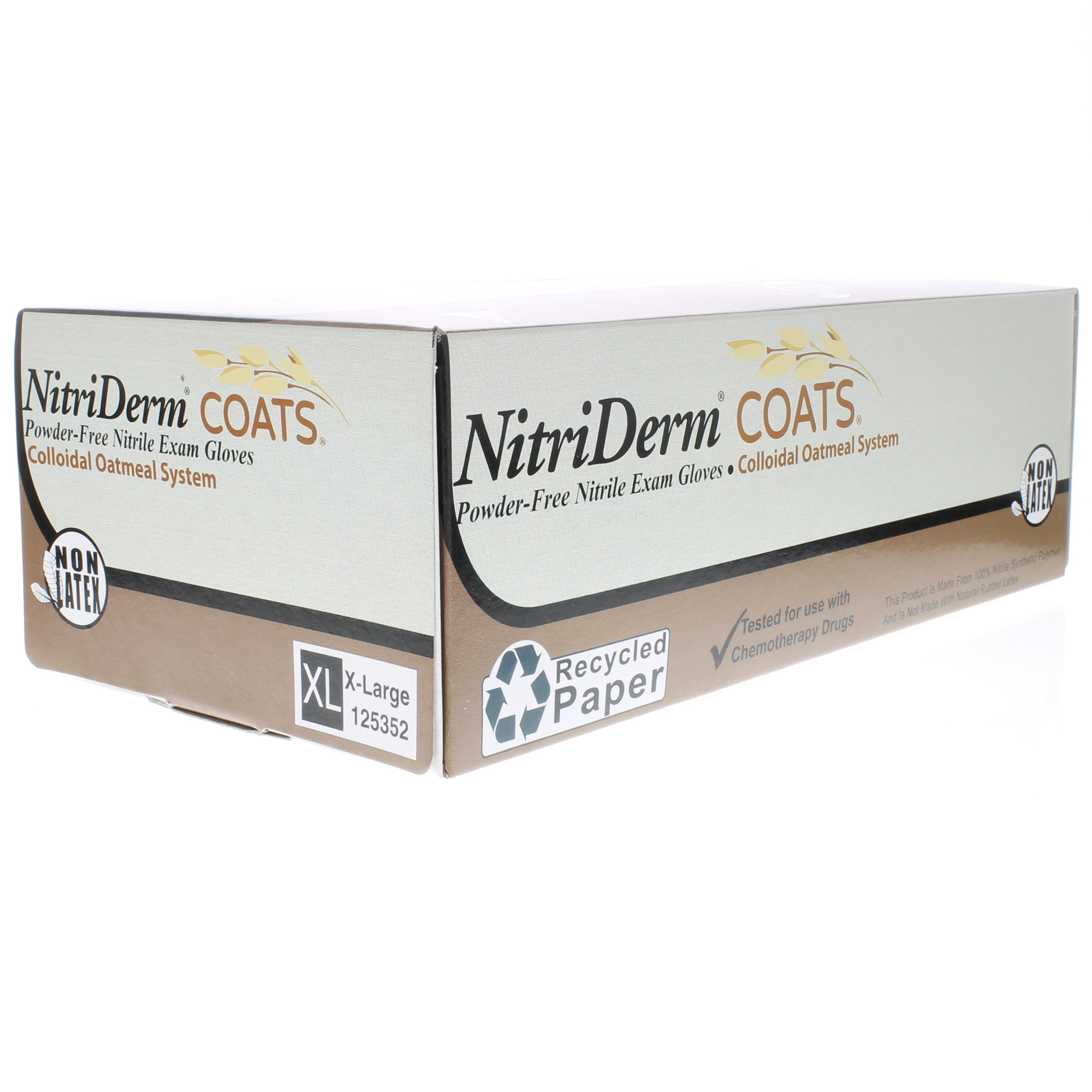 Clint Pharmaceuticals: NitriDerm® COATS® Exam Gloves - Nitrile - Powder ...