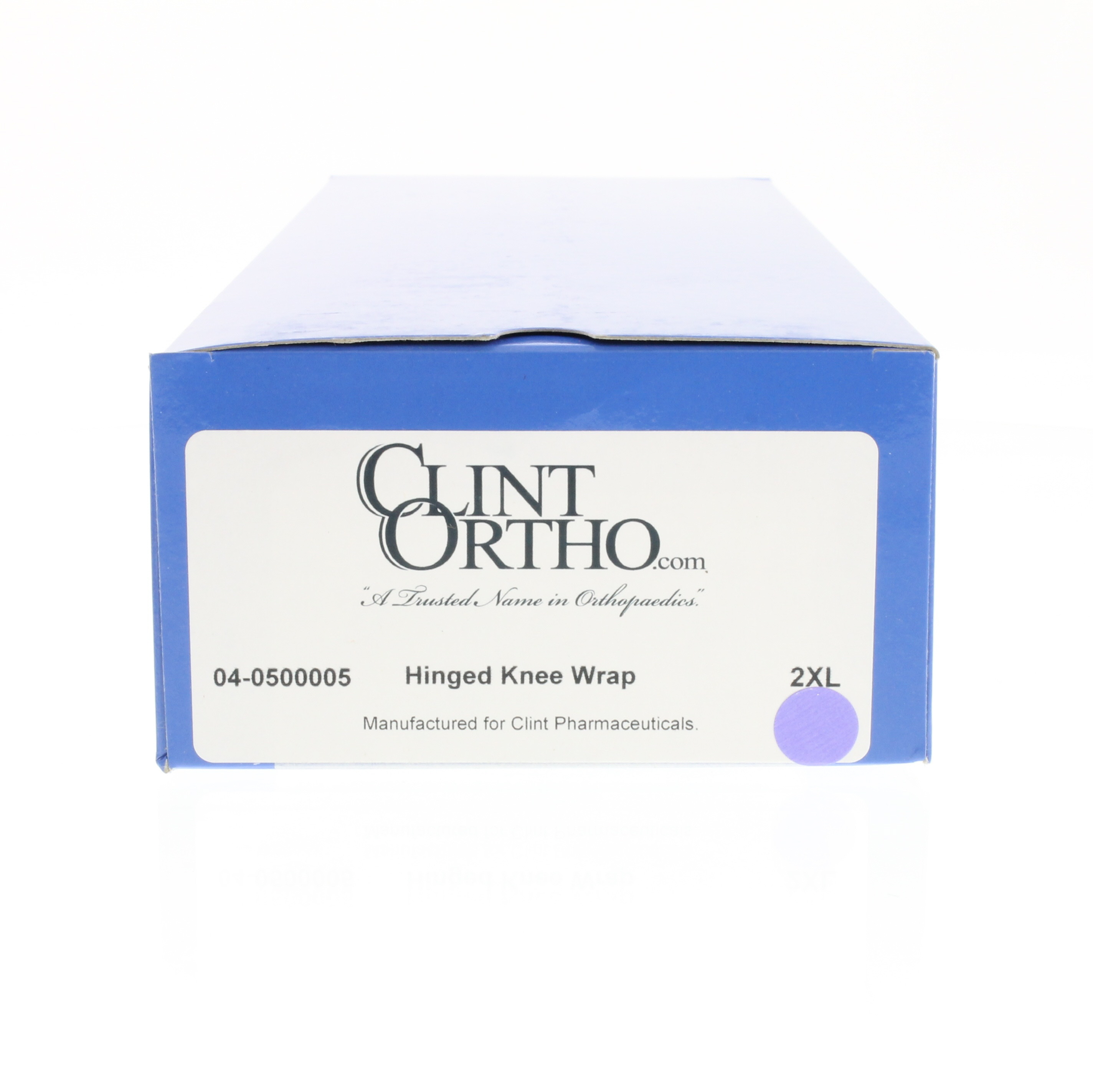 Clint Pharmaceuticals: Hinged Wrap Around Knee Support - 2XL