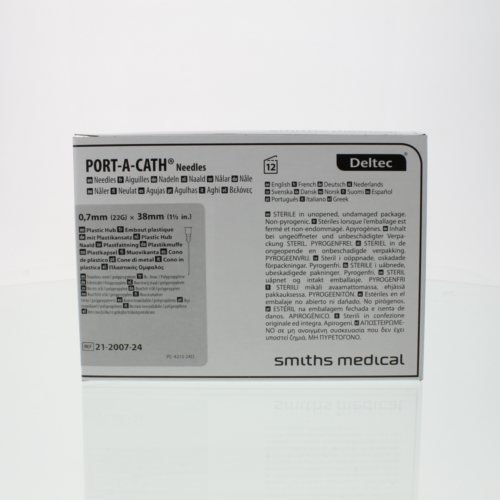 Port-A-Cath Huber Needle 22g X 1-1/2 Box/12: Clint, 58% OFF
