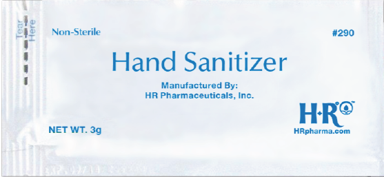 Clint Pharmaceuticals: HR® Hand Sanitizer - Portable 3g Packets - Bulk ...